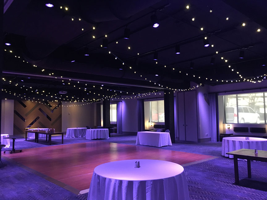 Bistro Lighting - Boston Event Lighting