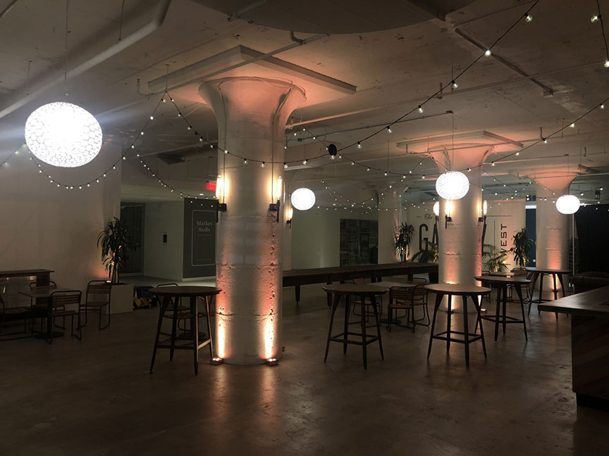 Bistro Lighting - Boston Event Lighting